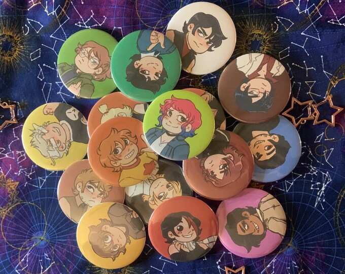 SCOTT PILGRIM PINS! - Etsy