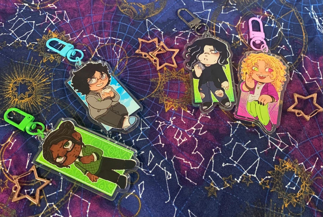 MAGNUS ARCHIVE KEYCHAINS - 2'5 Inch, Double Sided - Etsy