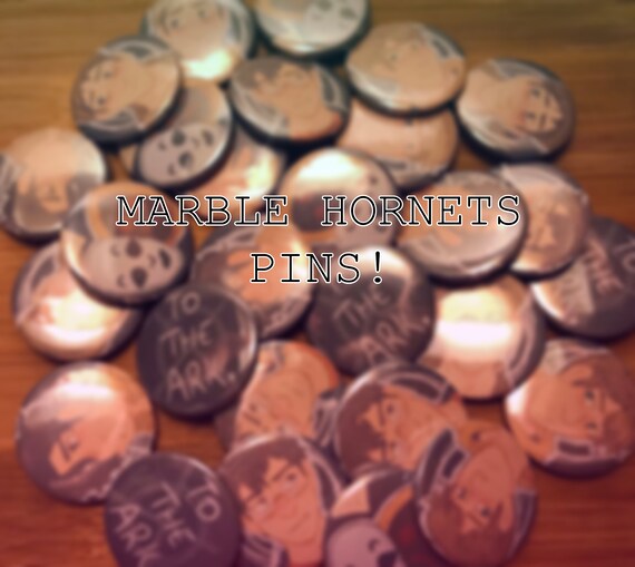 MARBLE HORNETS PINS - Etsy