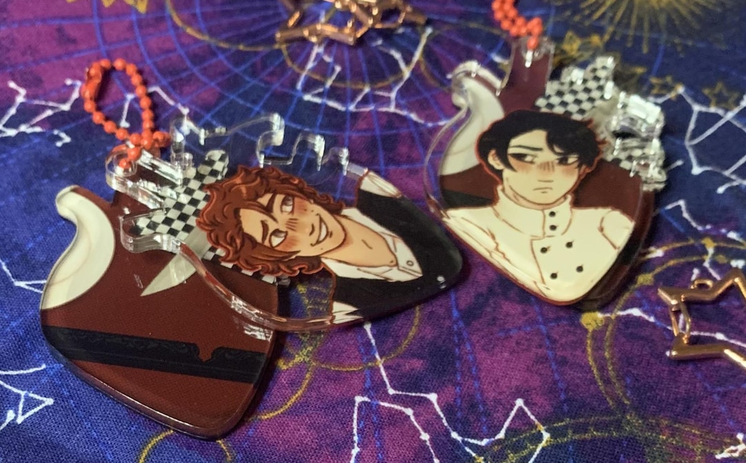 DEAD PLATE KEYCHAINS - 2.5" Inch, Acrylic Keychains - Etsy