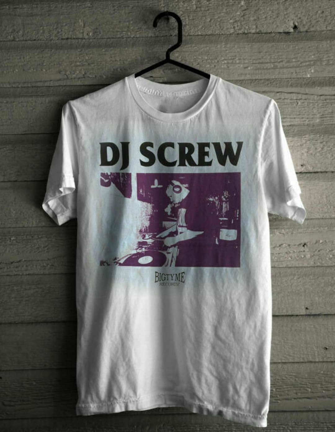 DJ Screw Bigtyme Records Hip Hop Men's Unisex T-shirt - Etsy