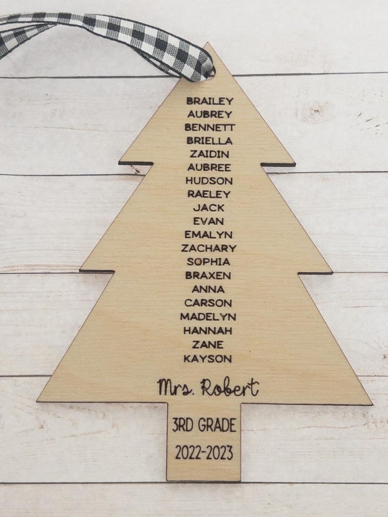 Teacher Tree, Classroom Tree, Class Tree, Student Tree - Etsy
