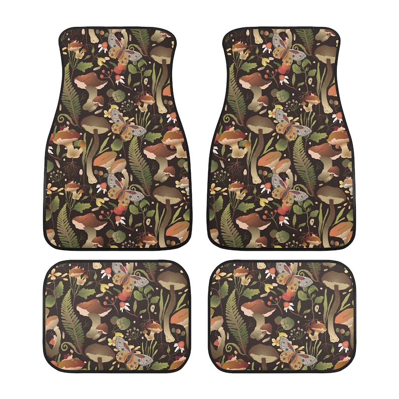 Car Floor Mats, Cottage Core, Witchy, Magical, Boho Car Accessories ...