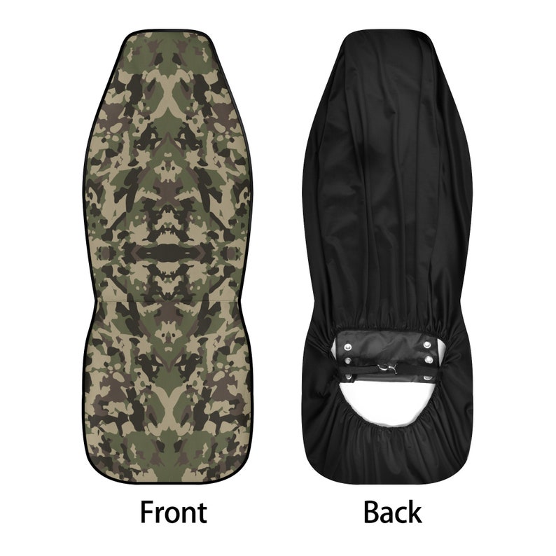 Army Military Green Camouflage Car Seat Covers, Military Camouflage ...