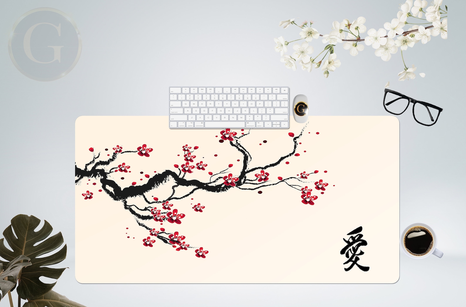 Sakura Tree Aesthetic Mouse Mat Cherry Blossom Mouse Pad Japan | Etsy