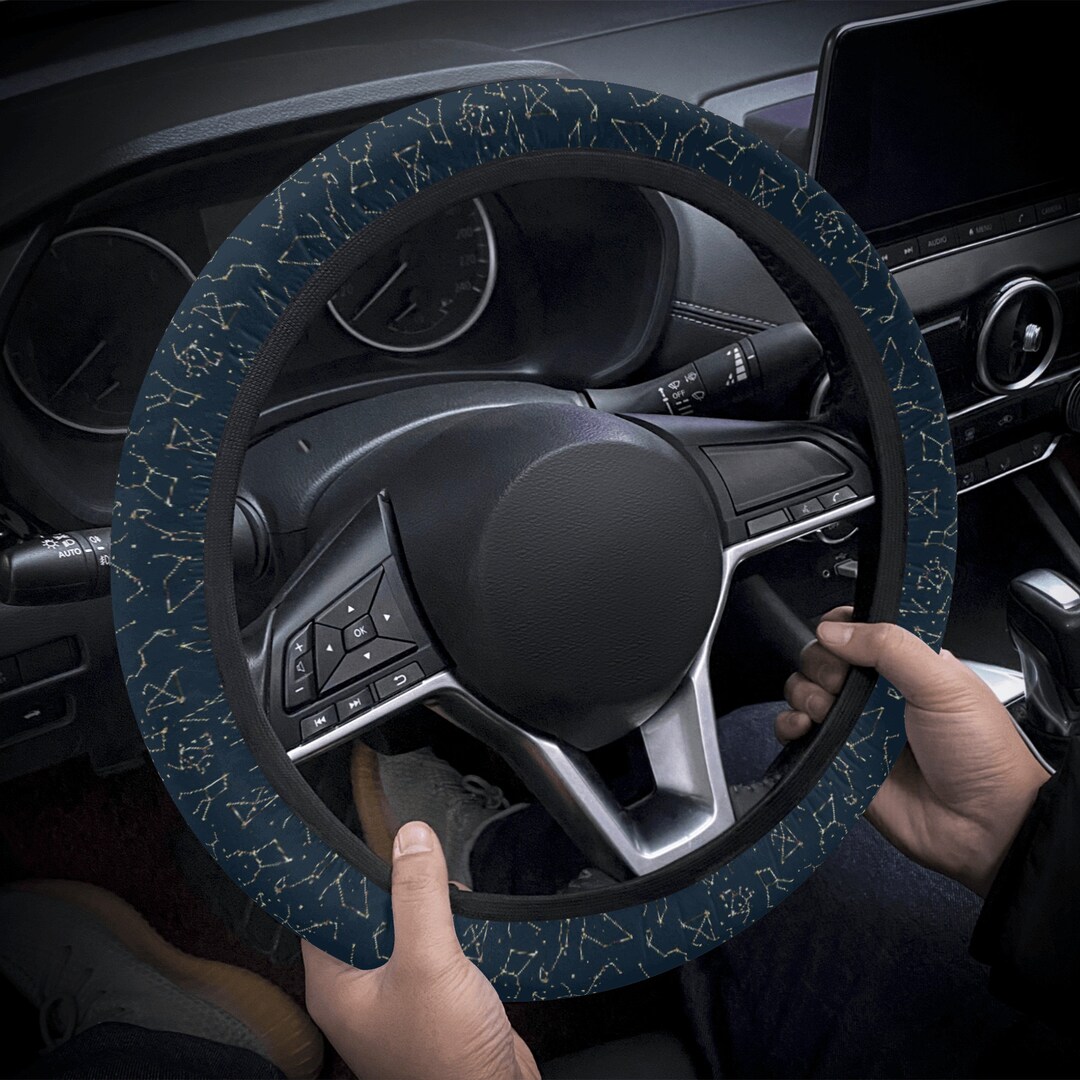 Star Map Celestial Boho Car Steering Wheel Cover, Cottagecorecark ...