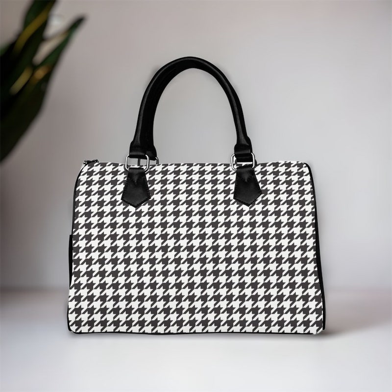 Houndstooth Bag - Etsy
