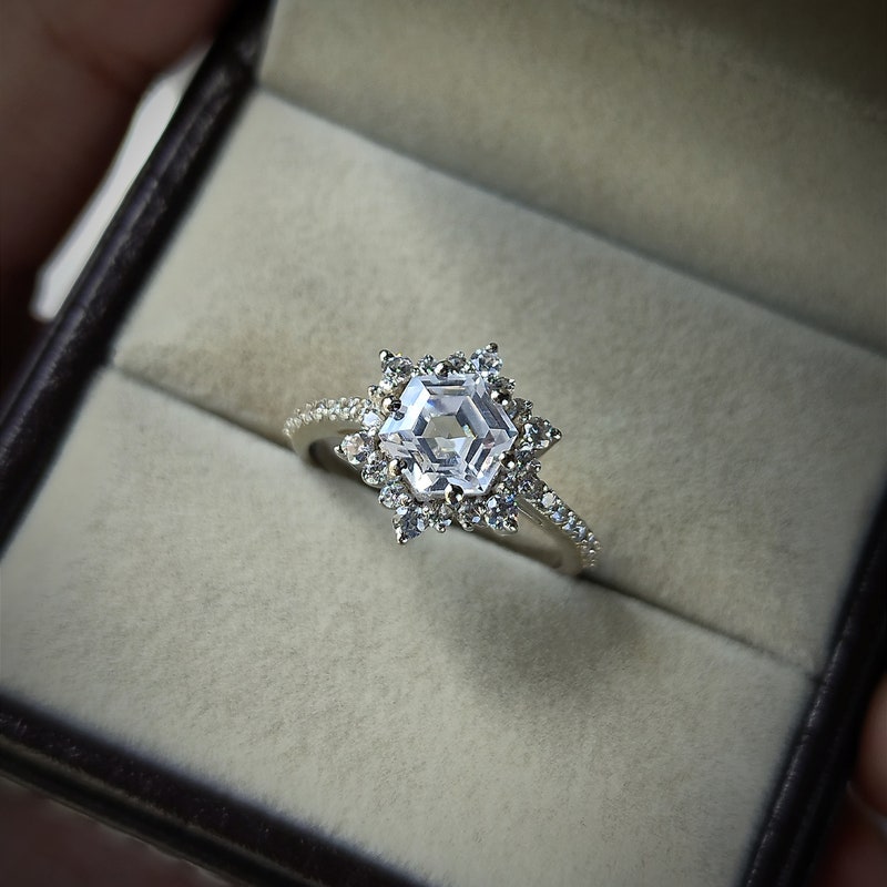 Snowflake Ring - Etsy