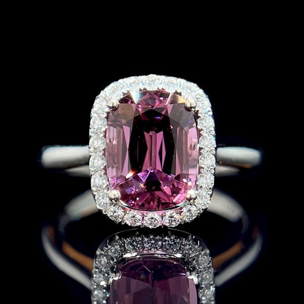 Pink Tourmaline Ring - Etsy