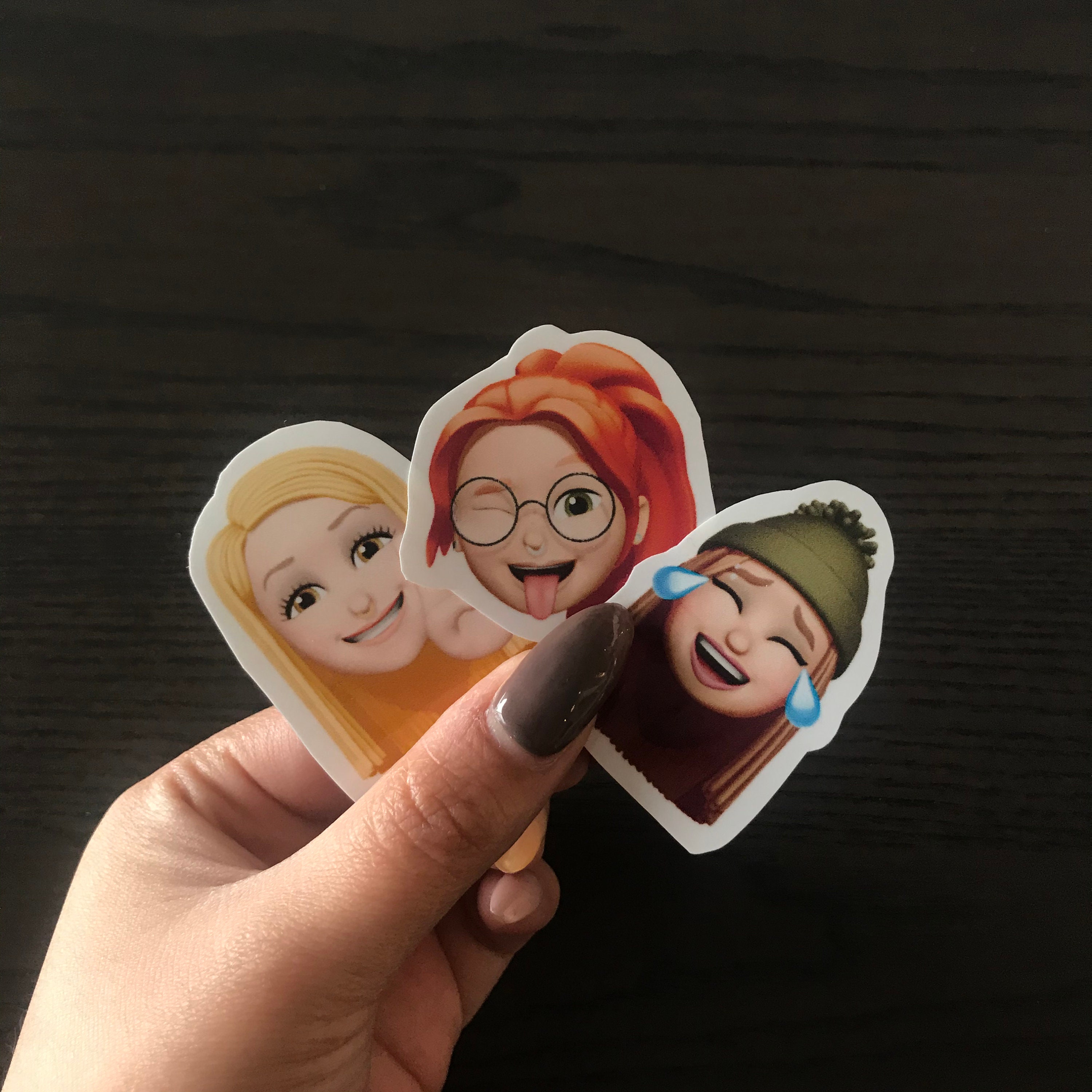 Memoji Stickers Animoji Stickers Emoji Stickers Custom - Etsy
