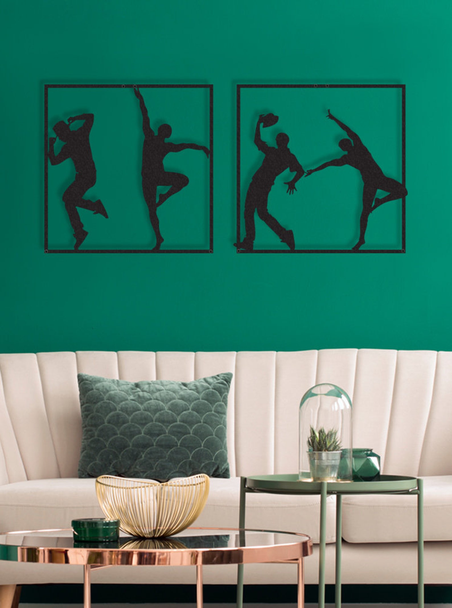 Dance Metal Wall Art, Wall Decor, Art, Wall Art, Gifts for Art-lover ...