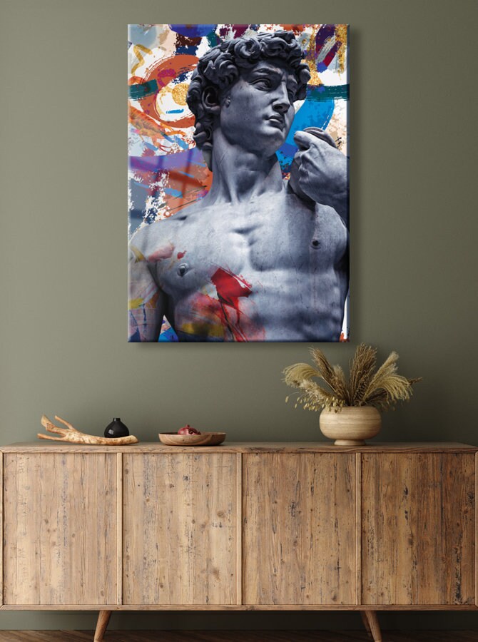 Glass Poster Glass Decor Wall Art Glass Tableau Digital - Etsy