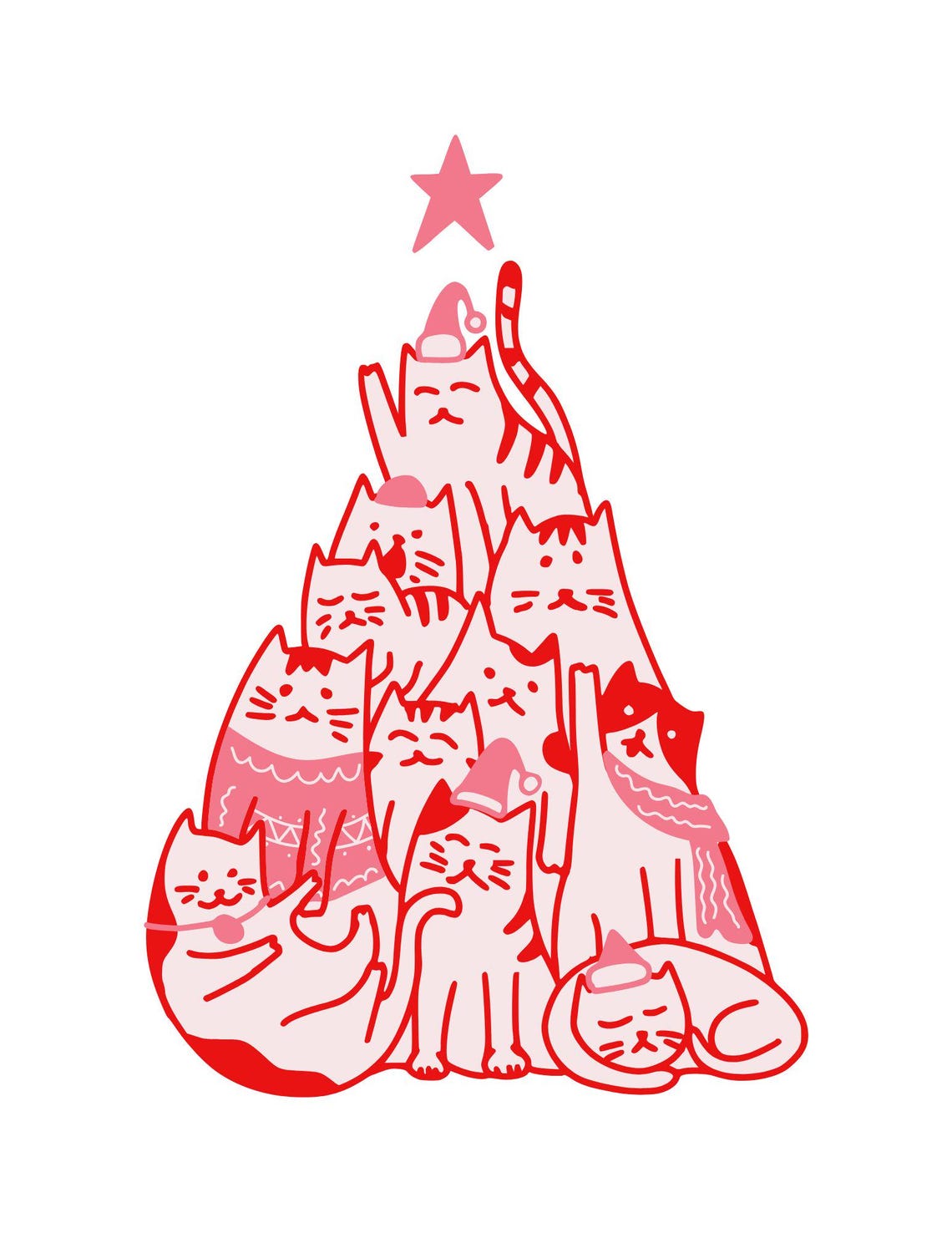 14 Printable Christmas Art Graphics - Etsy