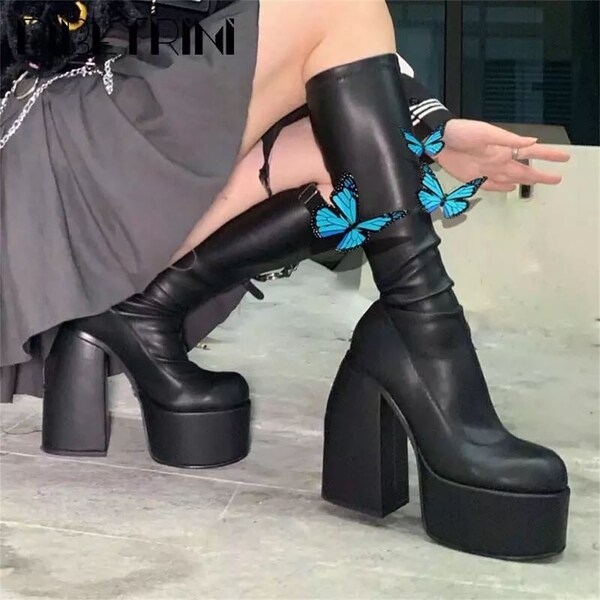Platform Boots - Etsy