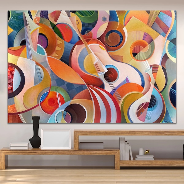 Abstract Music Art - Etsy