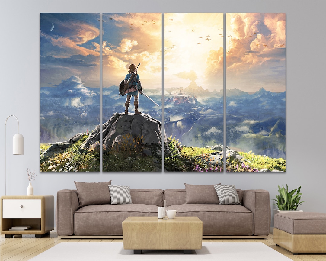 Legendary of Gaming Wall Art Canvas Video Game Wall Art Gaming Poster ...