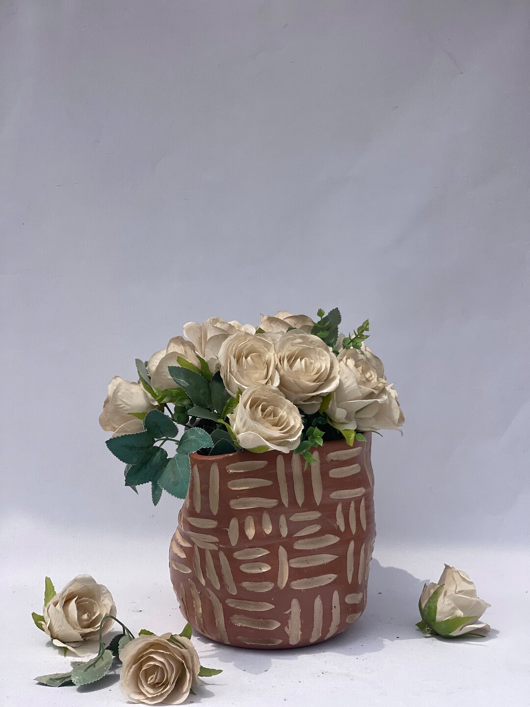 Batik Vase 14 - Etsy