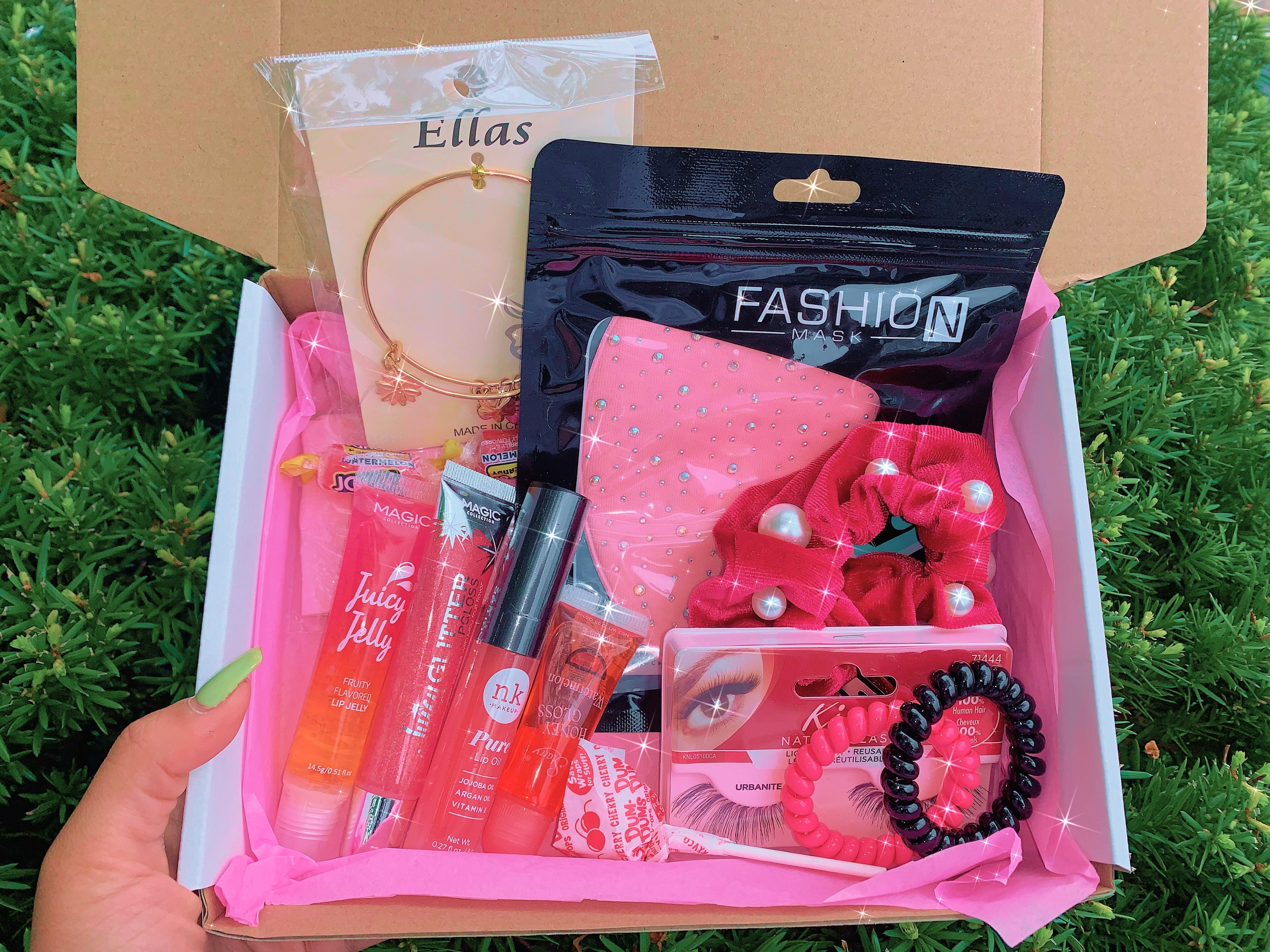 Pink Butterfly Lip Gloss Bundle Etsy