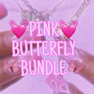 Pink Butterfly Mystery Lip Gloss Bundle - Etsy