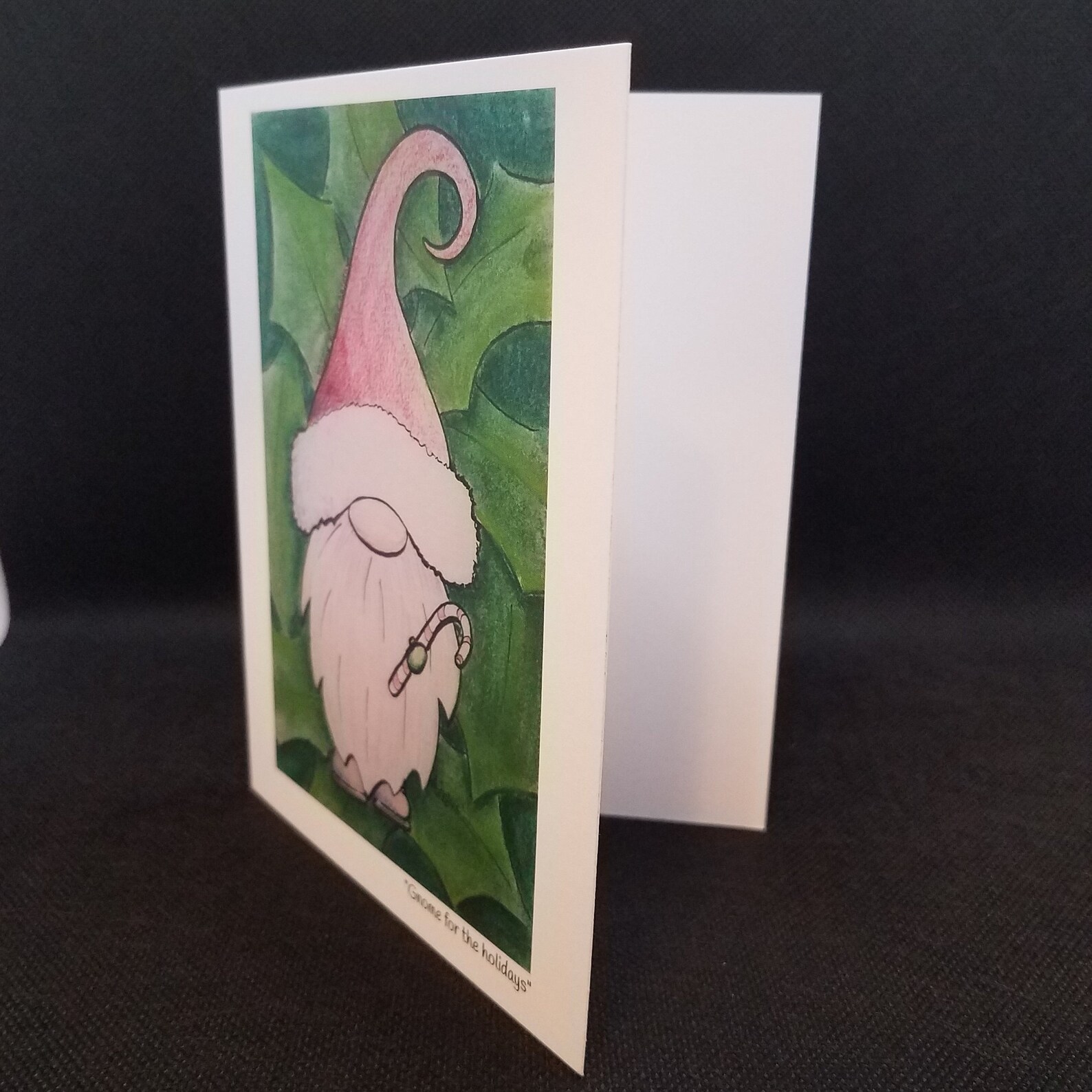 Gnome for the Holidays Greeting Card - Etsy