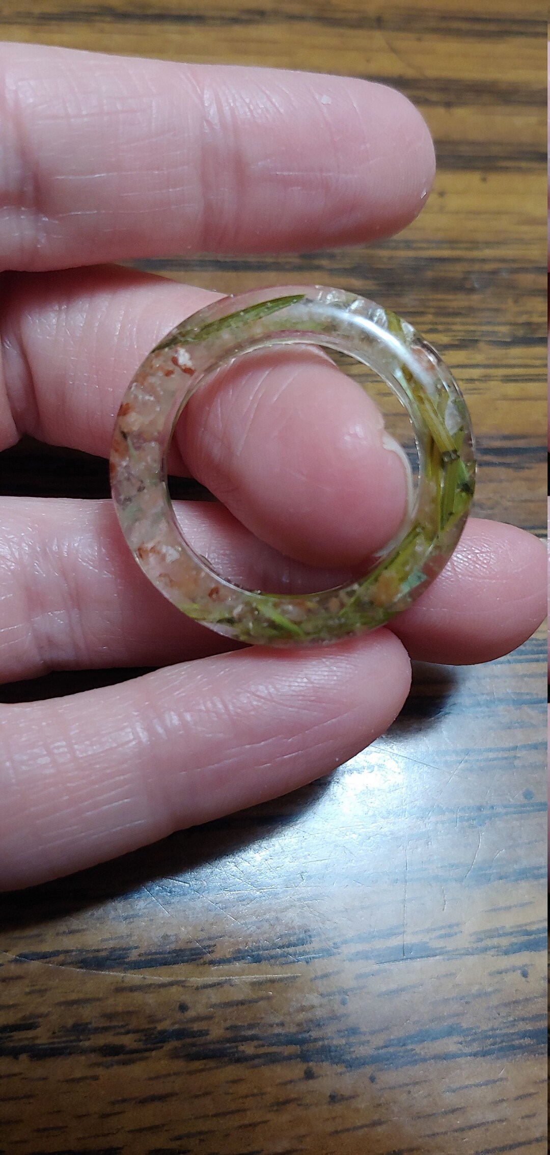 The Salted Earth Healing Herbal Element Ring USA Size 13 - Etsy