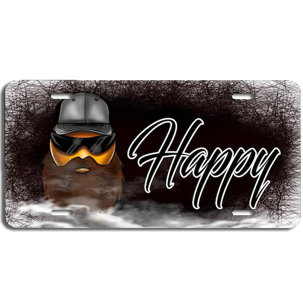 Emoji License Plate - Etsy