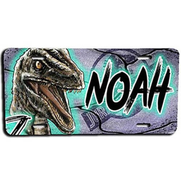 Jurassic Park License Plate - Etsy