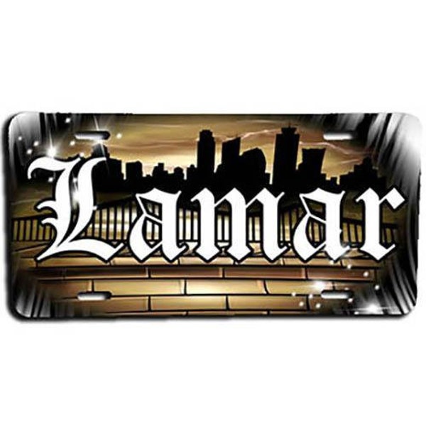 Graffiti License Plate - Etsy