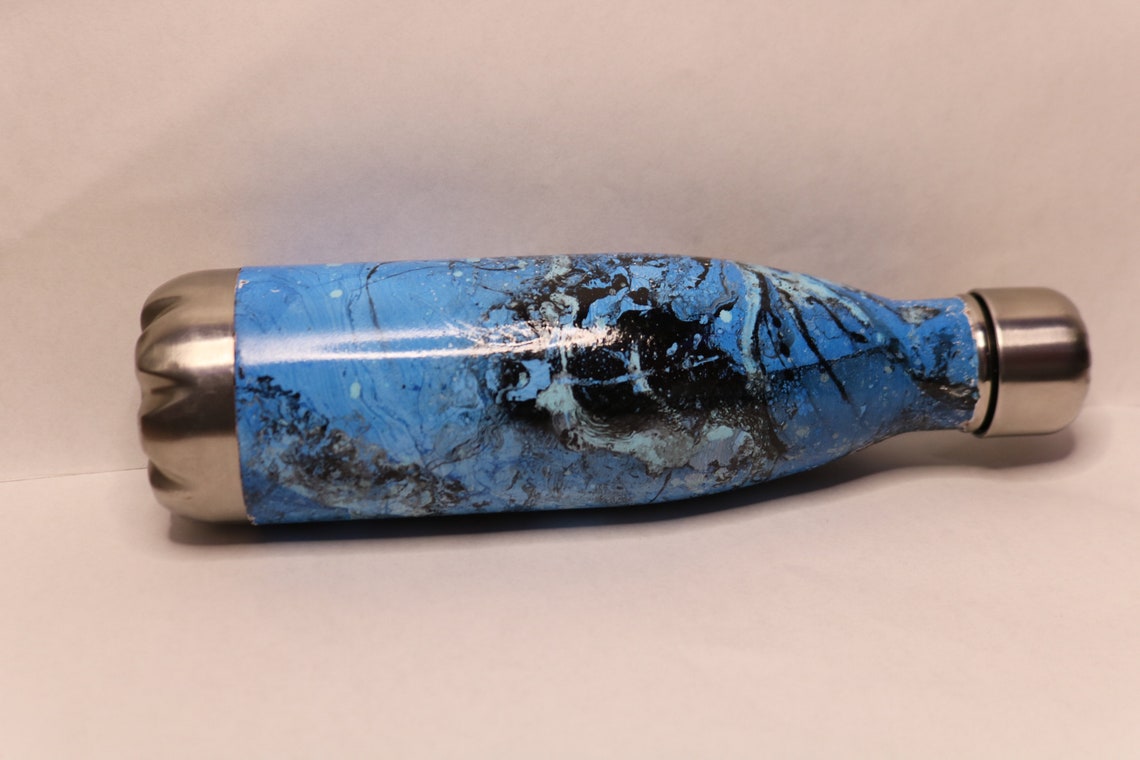 Hydro Dipped Water Bottle (custom) - Etsy