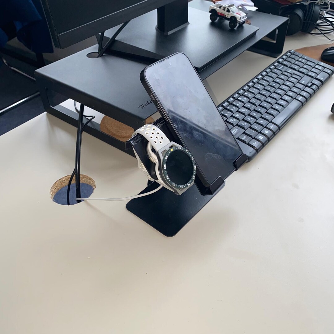 Minimalist Metal Phone and Watch Stand&holder, Multi-device Charging ...