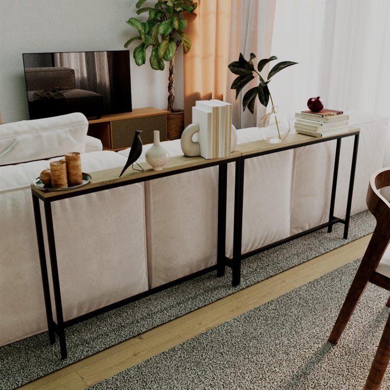 Behind Sofa Console Table - Etsy UK