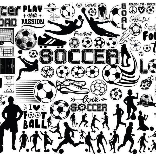 Soccer Svg - Etsy