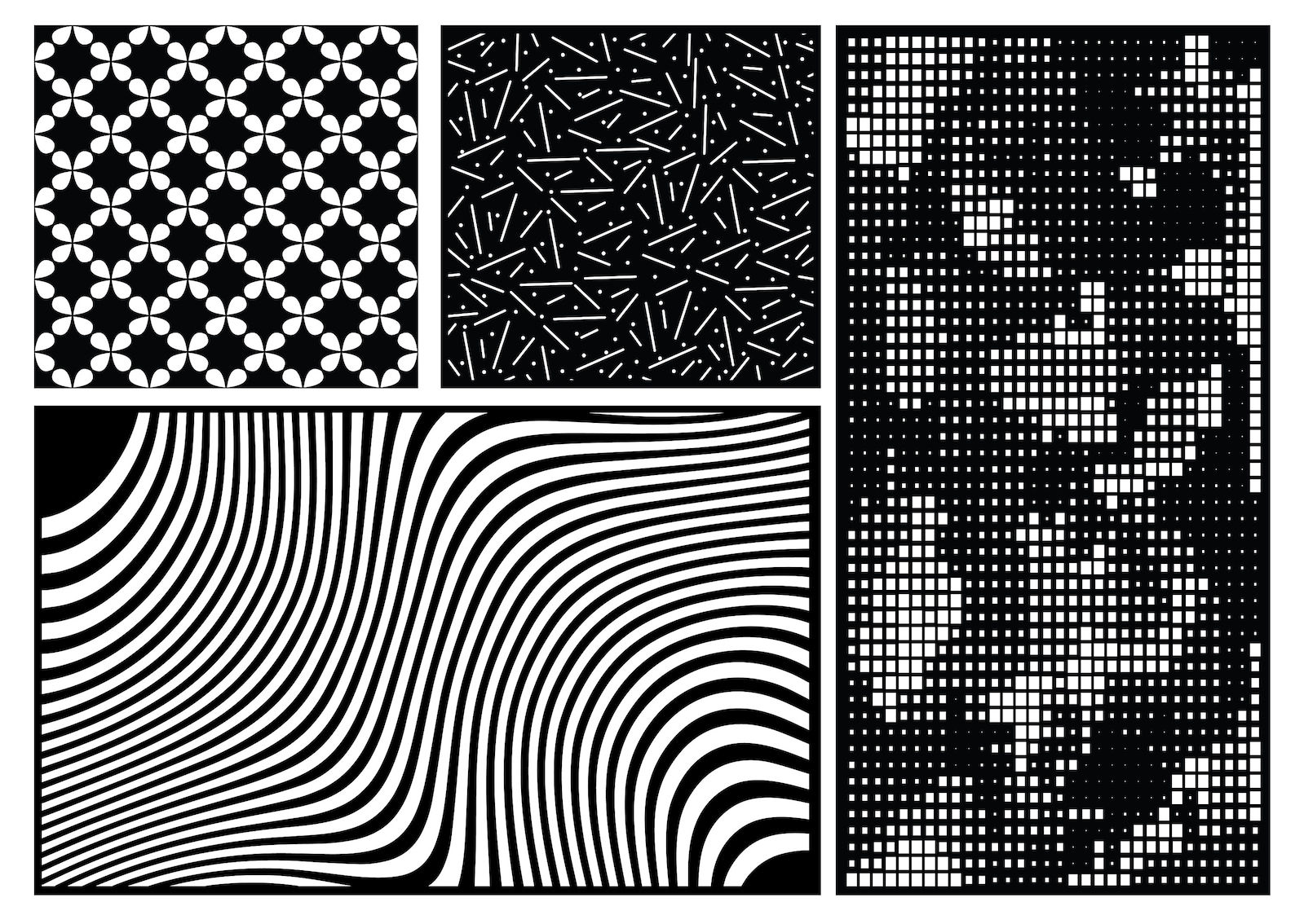Panels Svg - Laser Cut Panels Svg - Panel Collection - Laser Cut Files ...