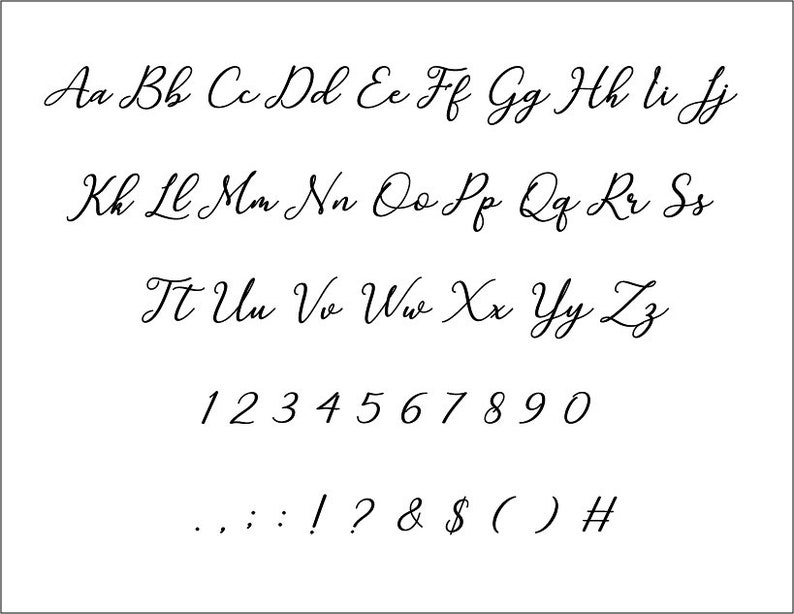 HANDWRITTEN FONT SVG, Modern Calligraphy Svg Cut Files, Curlz Font Svg ...