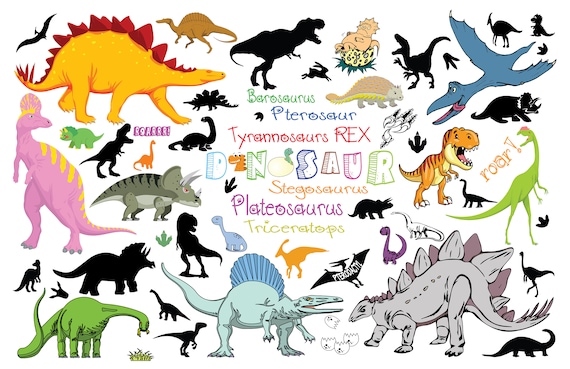 DINOSAUR BUNDLE Svg Dinosaur Svg Dinosaur Cricut Dinosaur | Etsy