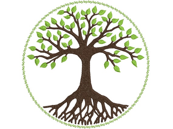Tree of Life Embroidery Design Machine Embroidery Tree of - Etsy Denmark