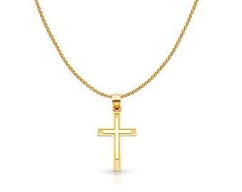 Simple Cross Chain - Etsy
