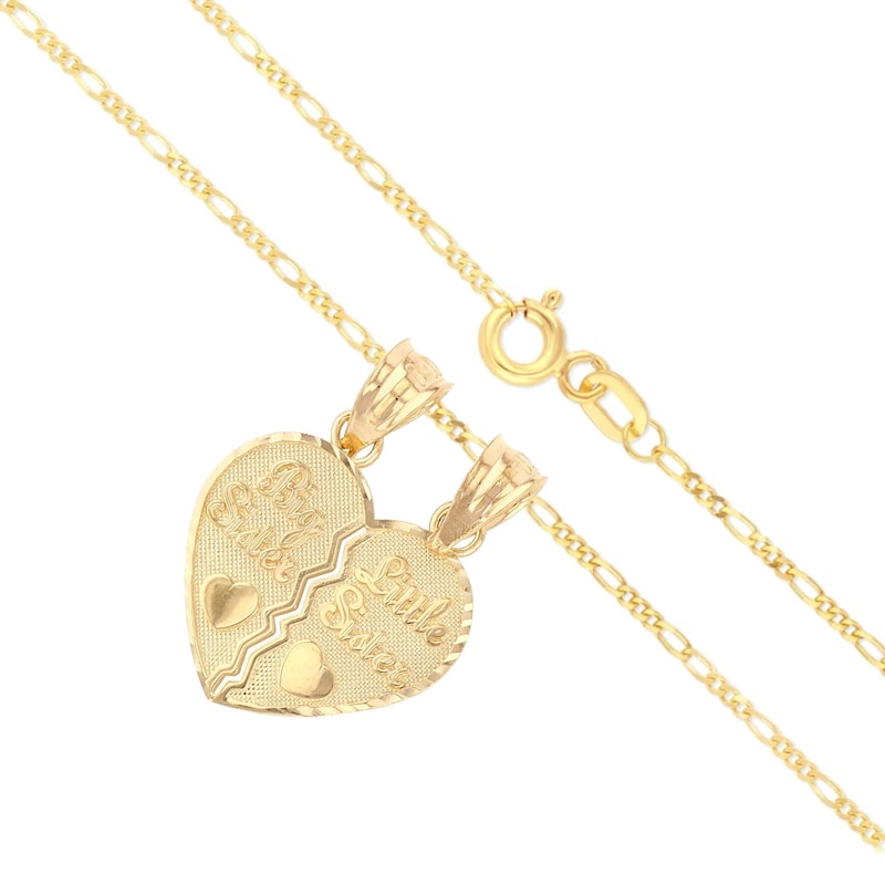 Half Heart Necklace - Etsy