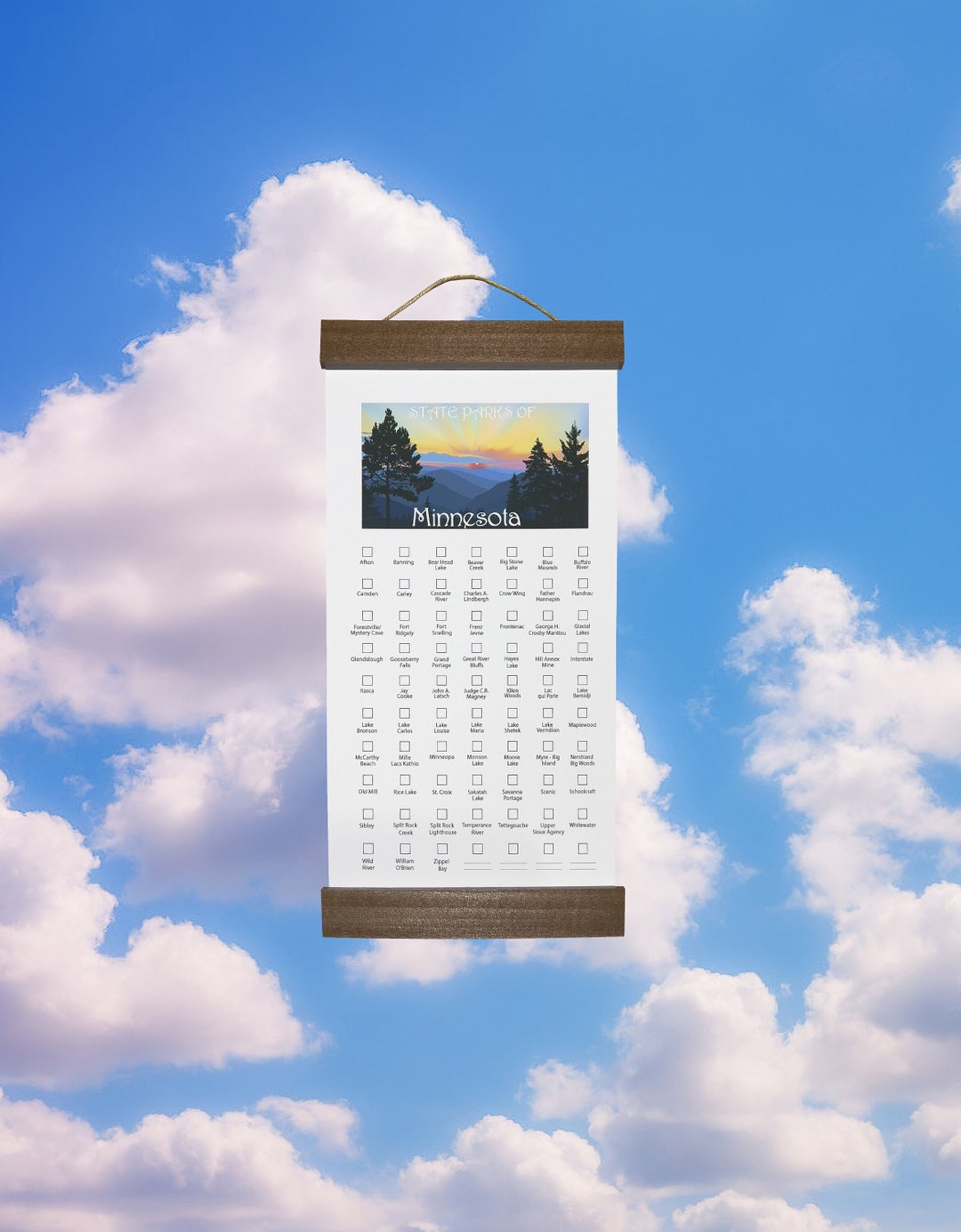 Minnesota State Park Checklist - Minnesota State Park Map - Minnesota ...