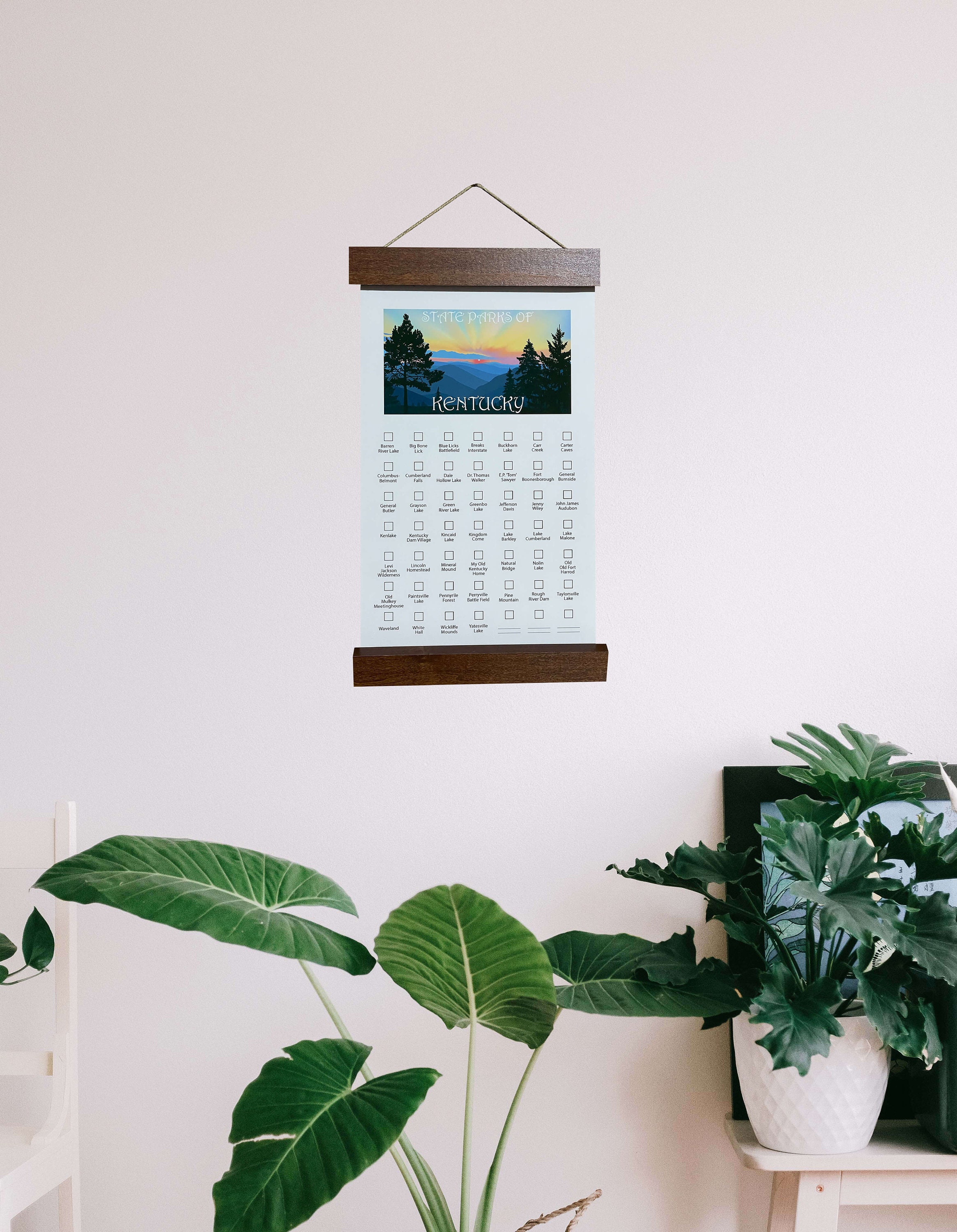 KY State Park Sign Ky State Park Push Pin Map KY State - Etsy