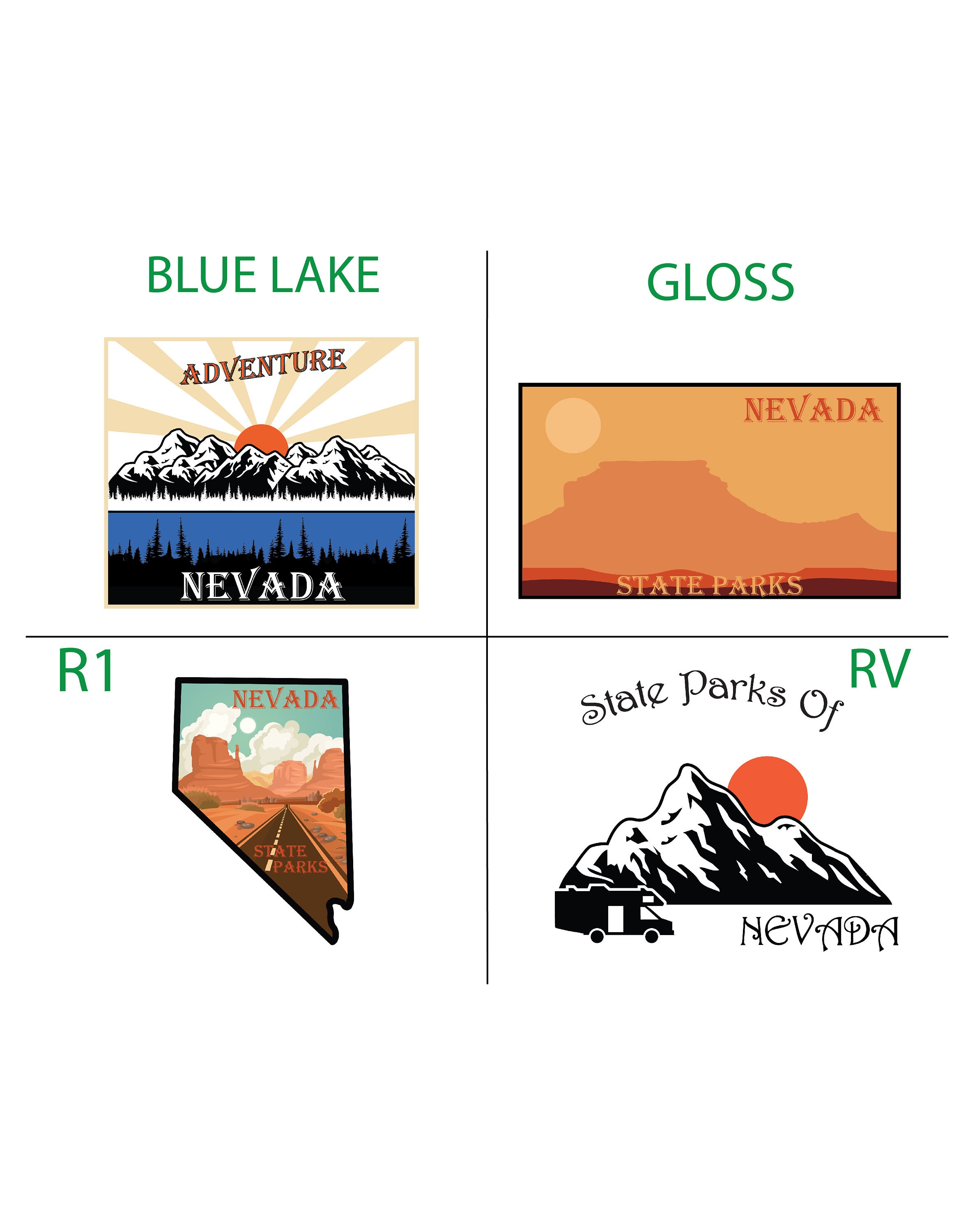 NV State Park Sign NV State Park Checklist NV State Park - Etsy México