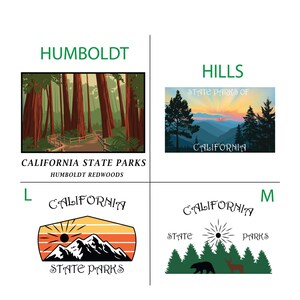 CA State Park Sign - CA State Park Checklist - CA State Park Check off ...