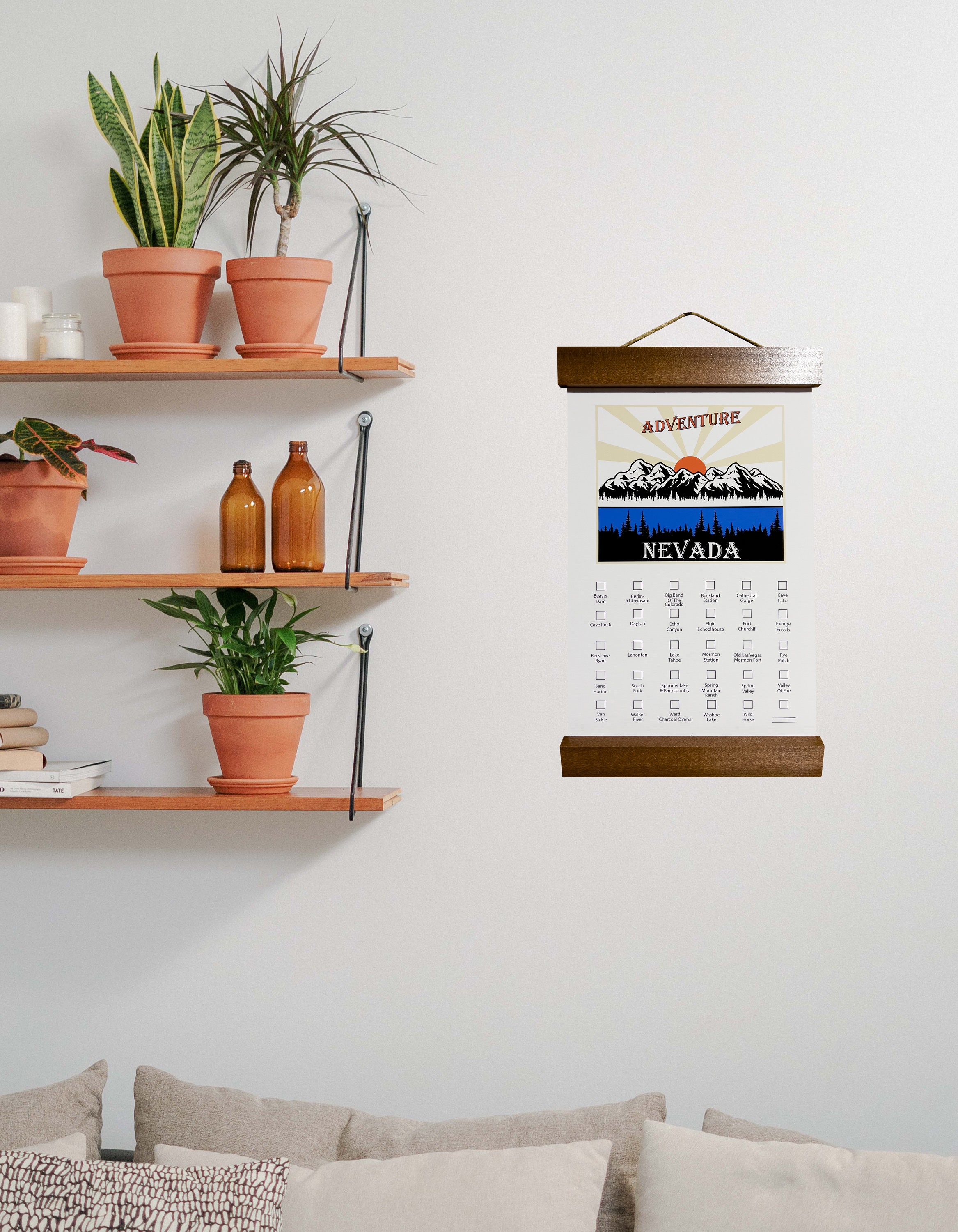 NV State Park Sign NV State Park Checklist NV State Park - Etsy México