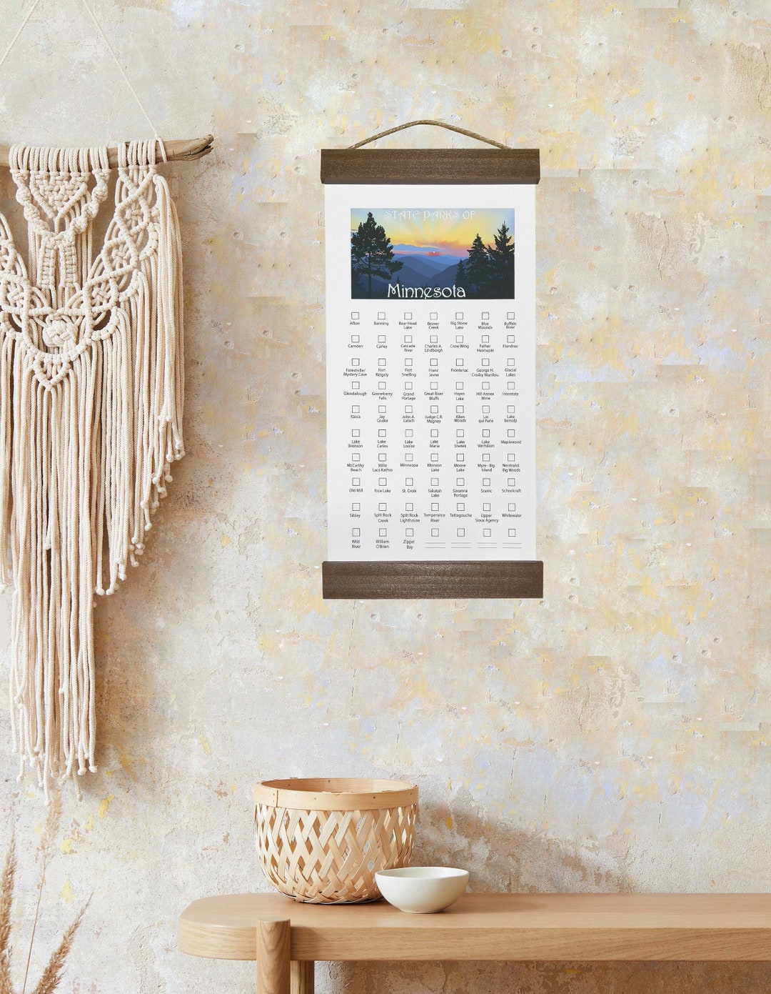 MN State Park Sign MN State Park Checklist MN State Park Check off Mn ...