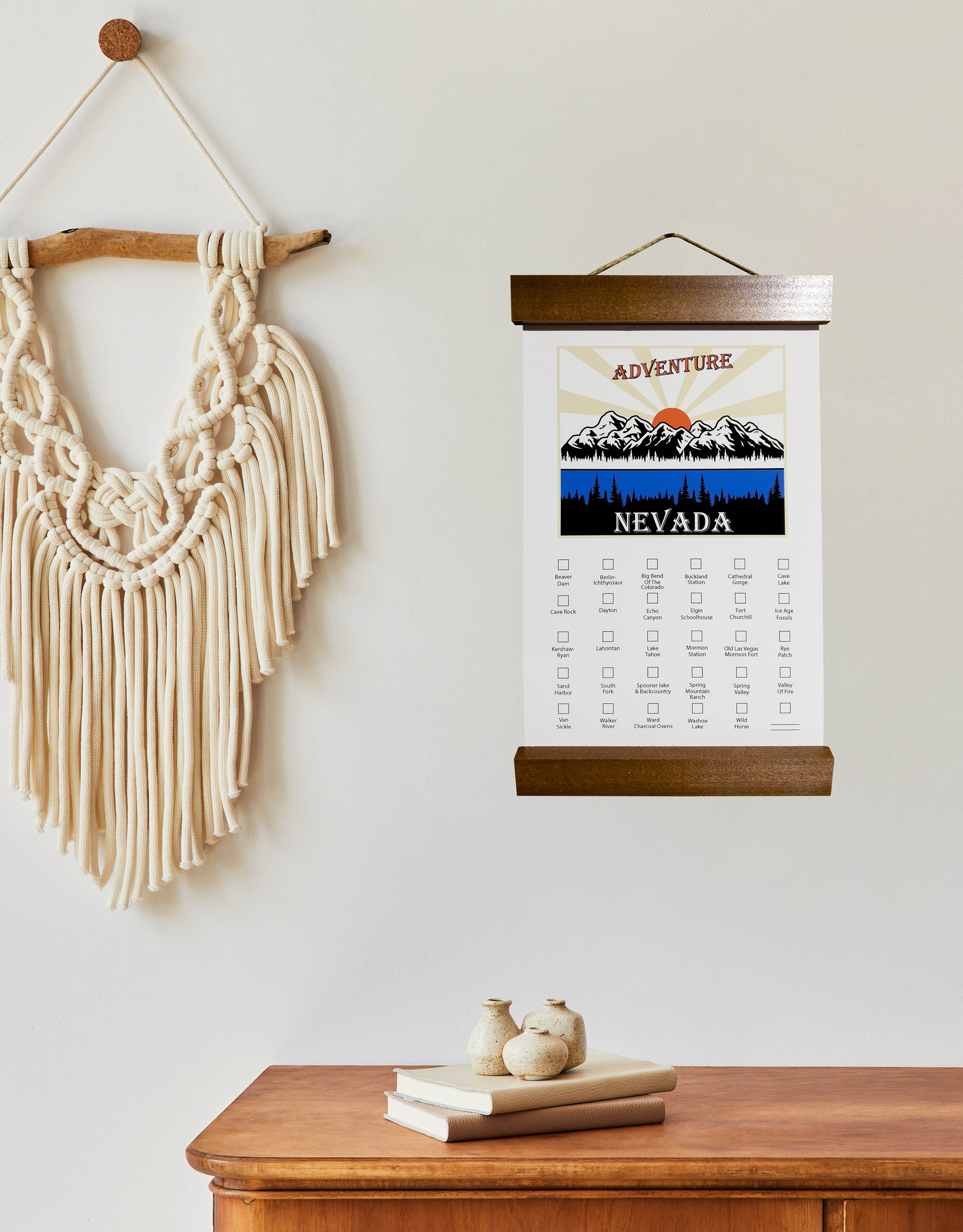 NV State Park Sign NV State Park Checklist NV State Park - Etsy México