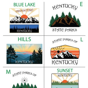 KY State Park Sign Ky State Park Push Pin Map KY State Park Checklist ...