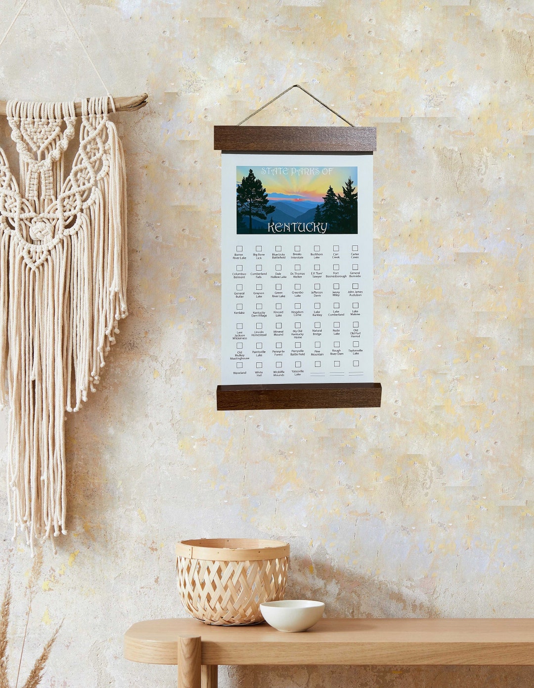 KY State Park Sign Ky State Park Push Pin Map KY State - Etsy