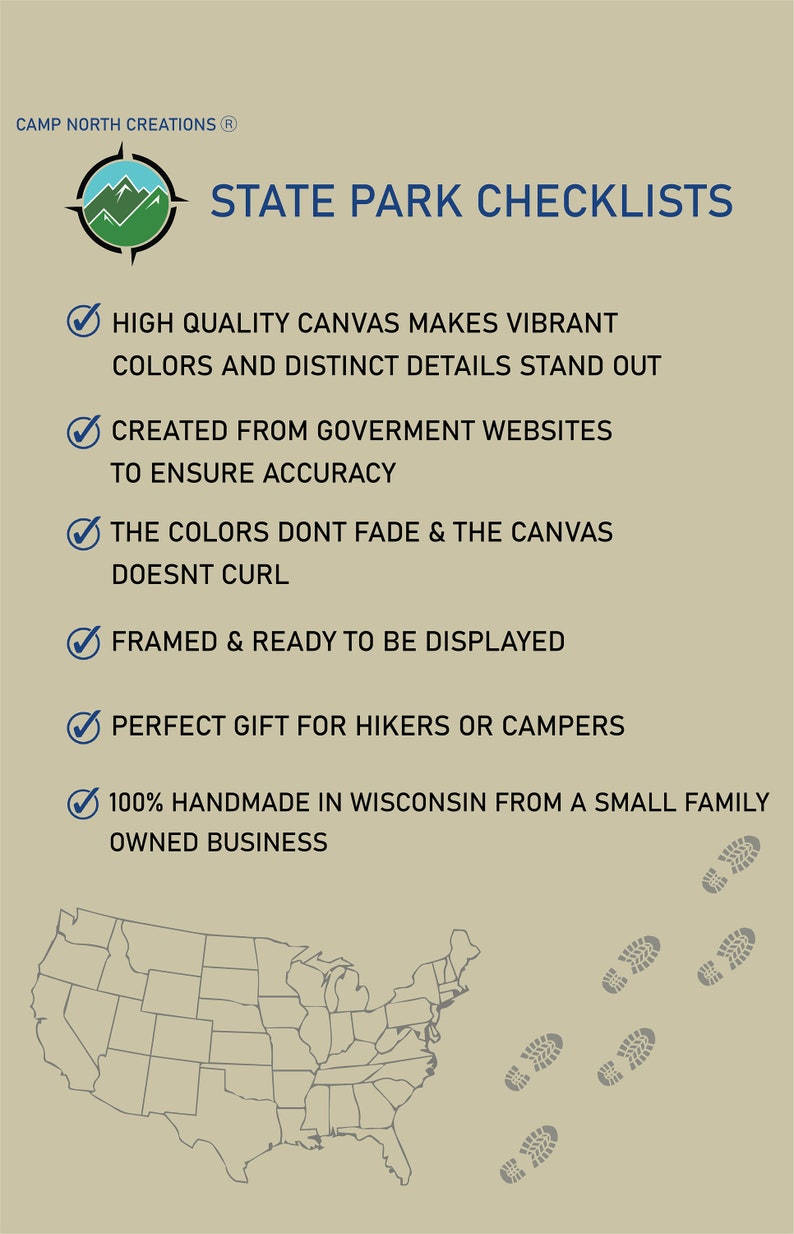 Indiana State Park Checklist - Indiana State Park Map - Indiana State ...