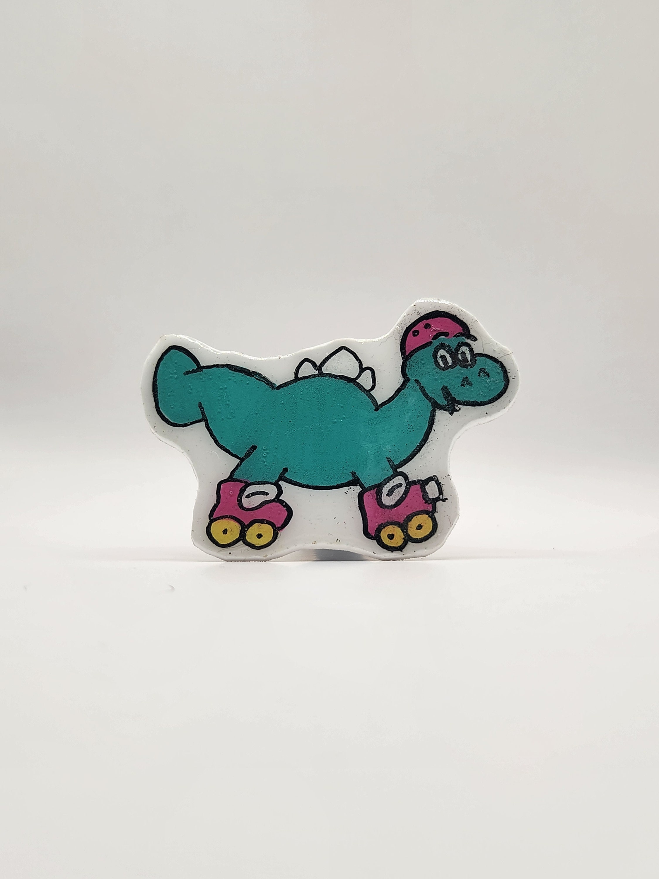Teal Dino Dink - Etsy