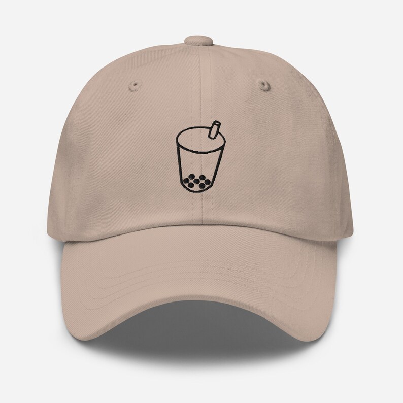 Boba Dad Hat - Boba Hat - Boba Milk Tea Hat - Boba Minimalist Hat ...